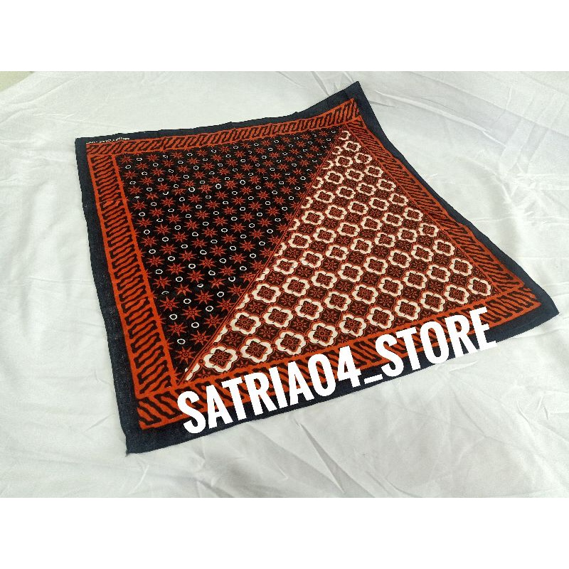 Jual SEGIEMPAT slayer batik 53x53cm multifungsi pria wanita ikat kepala ...