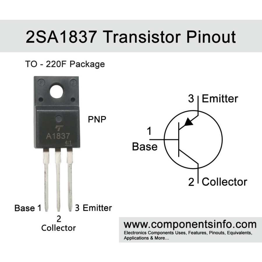 Jual Transistor A733 2SA733 PNP 50V 150mA TR Buffer Audio Amplifier ORI ...