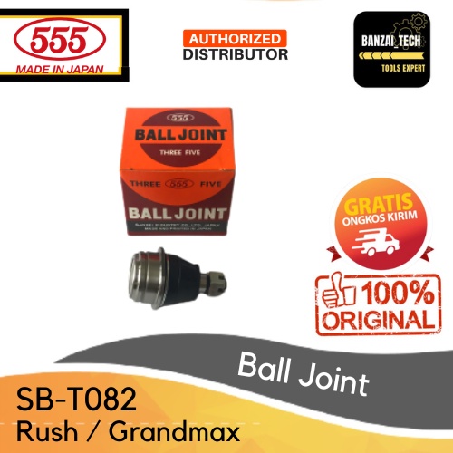 Jual Ball Joint Rush Grandmax Terios Merk 555 Japan HARGA 2 PCS ...