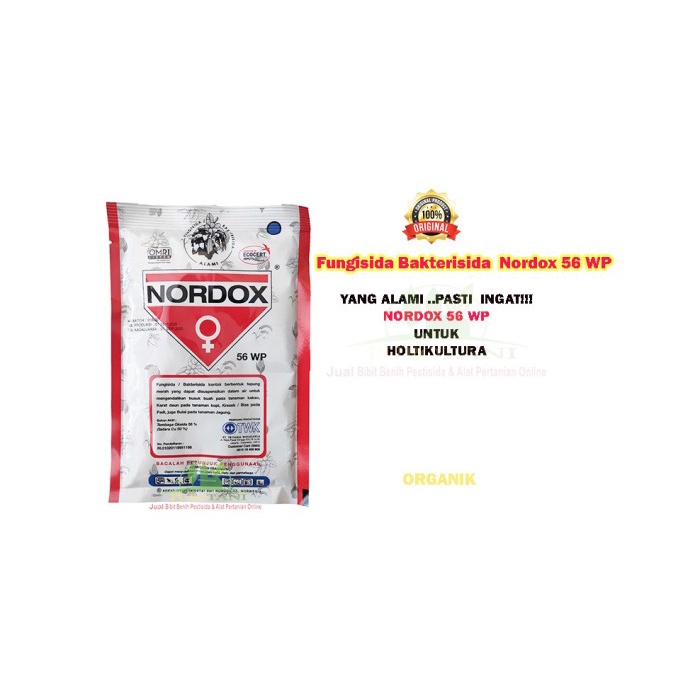 Jual Fungisida Bakterisida pestisida Nordox 56 WP 100 gr | Shopee Indonesia
