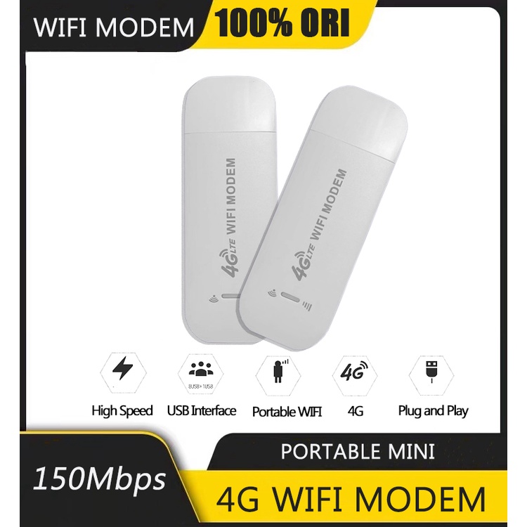 Jual 2.4 GHz Modem WIFI 4g All Operator Unlock 150 Mbps Modem Mifi 4G ...