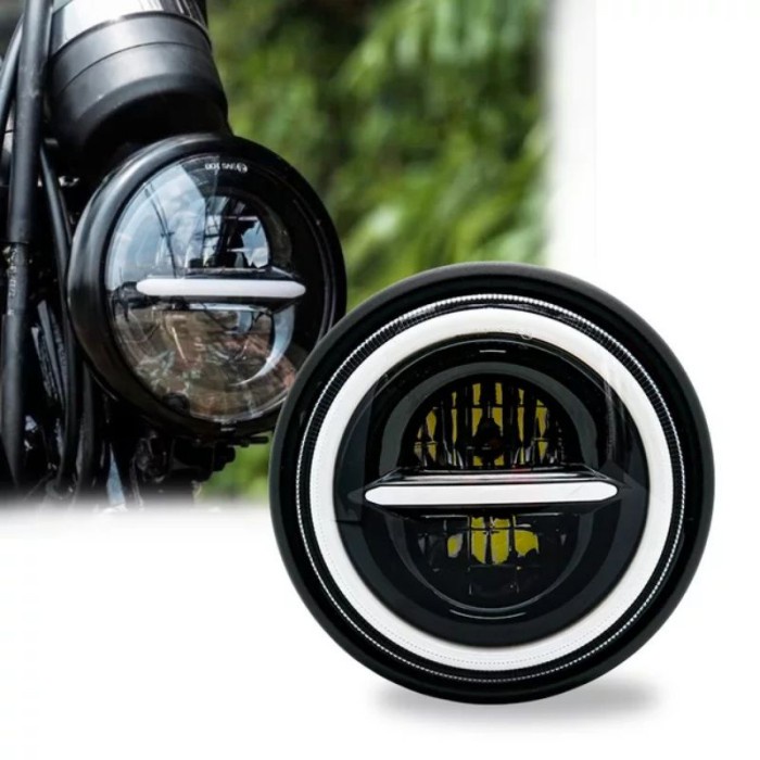 Jual Headlamp Head Lamp DAYMAKER 7 INCH ORI JIMNY KATANA RUBICON ...