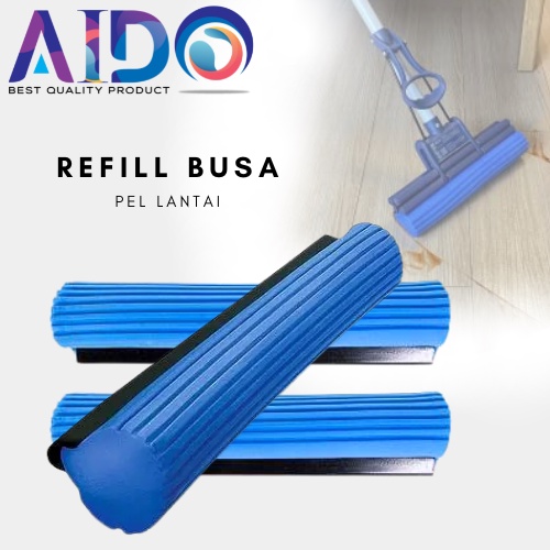 Jual Refill Kain Busa / REFILL Sodok Pel Pembersih Lantai R103 REFILL ...