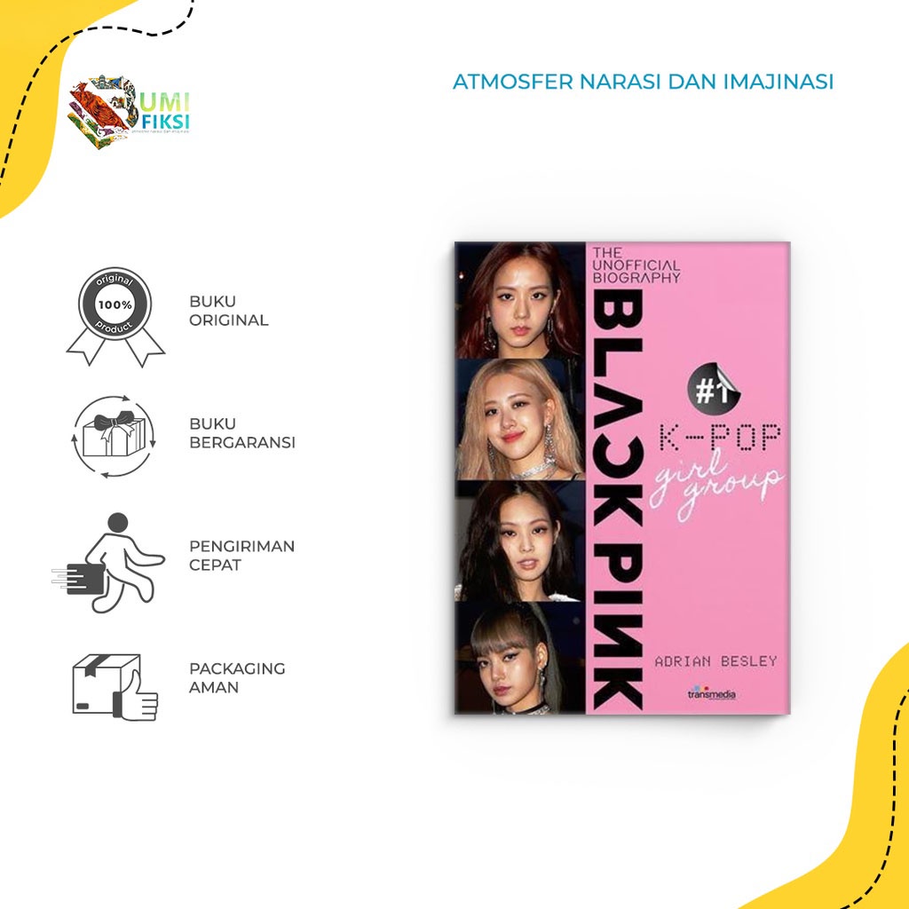 Jual Buku Blackpink : 1# K-Pop Girl Group (The Unofficial Biography) - Transmedia Pustaka ...