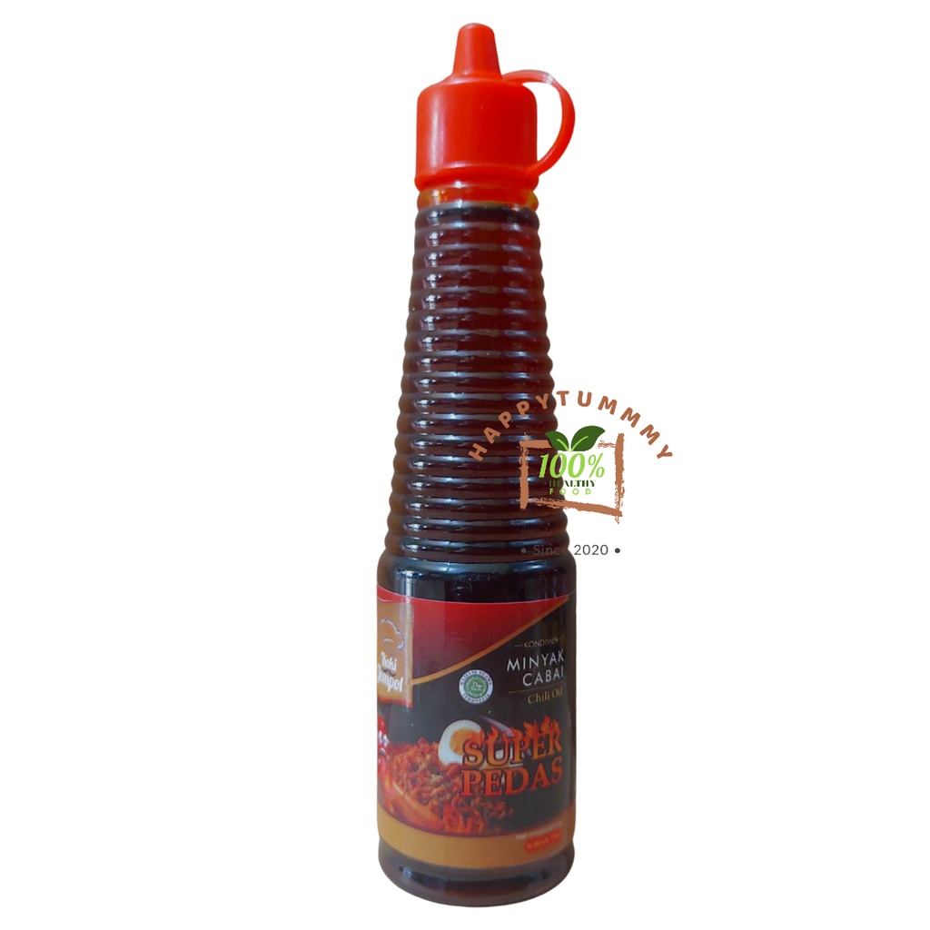 Jual HPT - Minyak Cabai KOKI JEMPOL Chili Oil Sangat Pedas 135ml ...