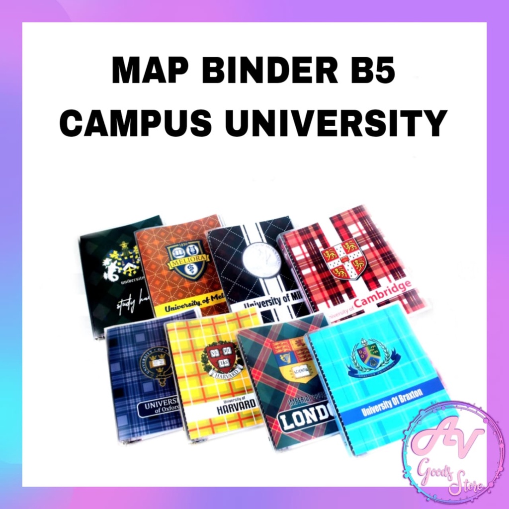 Jual map binder / map binder campus / map binder B5 / map binder ...