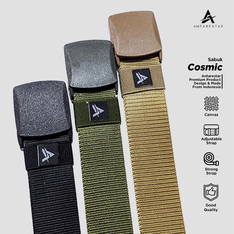 Jual Ikat Pinggang Pria Canvas X-Ray Antarestar Sabuk Anti Metal Detector Cosmic Series | Shopee ...