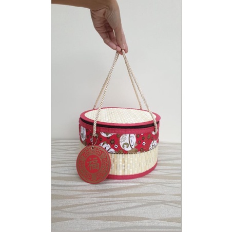 Jual Bamboo Huang C / Tas Spiku Bambu Imlek / Packaging Hampers Sincia ...