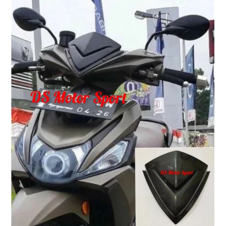 Jual VISOR MIO M3 MIO Z MODEL TERBARU CARBON WINDSHIELD MIO Z MIO M3 ...