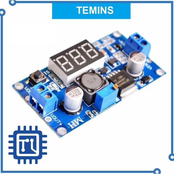 Jual LM2596 Dengan Display DC DC Step Down 7 Segment Voltmeter | Shopee Indonesia