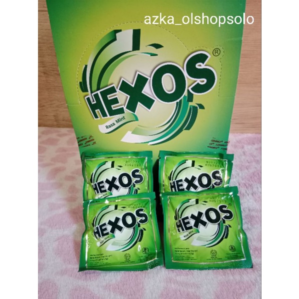 Jual HEXOS Rasa Mint KEMBANG GULA/HEXOS 12,5g (5butir x 2,5g) | Shopee ...