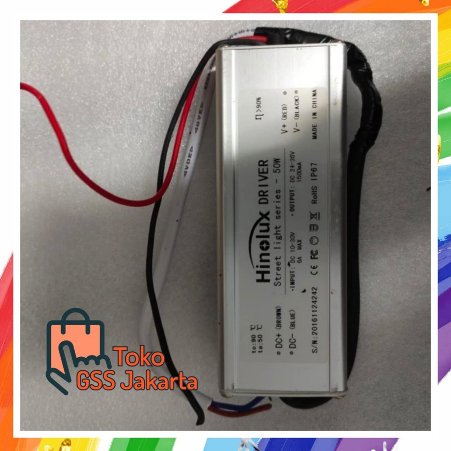 Jual LED DRIVER 12V 50W Ballast Lampu PJU 12 V 50 W | Shopee Indonesia