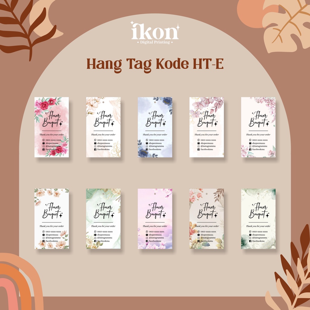 Jual HANG TAG/ PRICE TAG/ LABEL PRODUK KODE HT-E | Shopee Indonesia