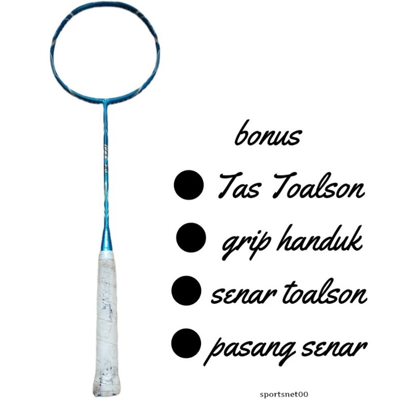 Jual Raket Badminton Toalson IPEX 7.0 ORIGINAL | Shopee Indonesia