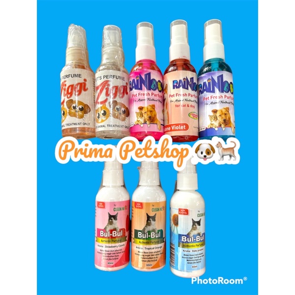 Jual Parfume anjing kucing merek ZIGGY RAINBOW dan BUL BUL | Shopee ...
