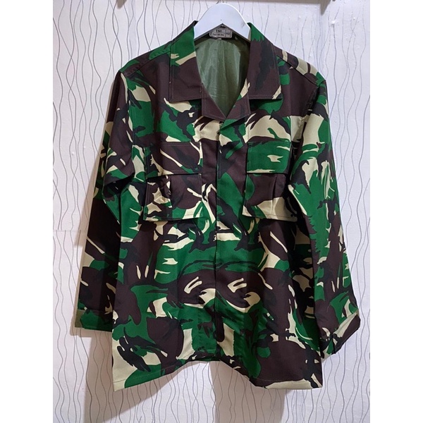 Jual Baju PDL velbed wool 888 sritex pdl tni | Shopee Indonesia