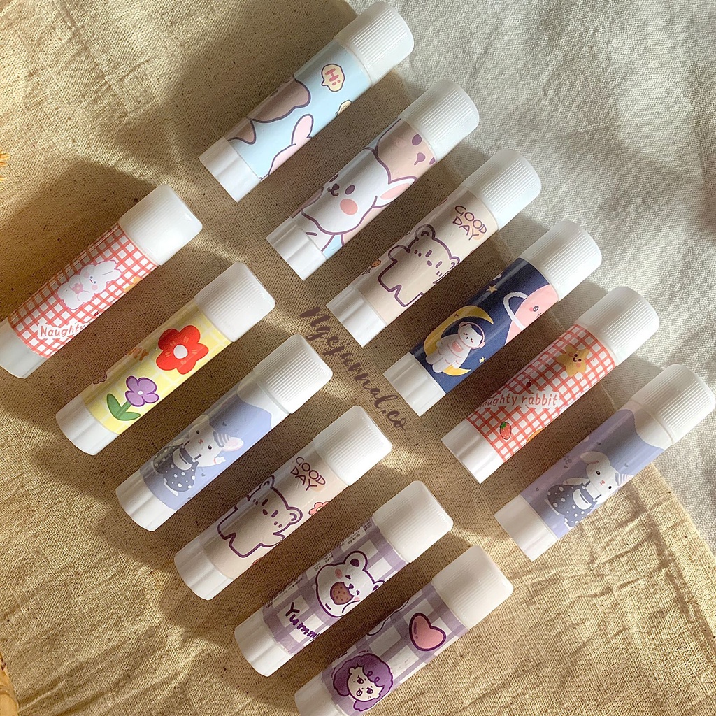 Jual LEM ROLL CUTE/ LEM PADAT/ LEM KERTAS MOTIF KOREA | Shopee Indonesia