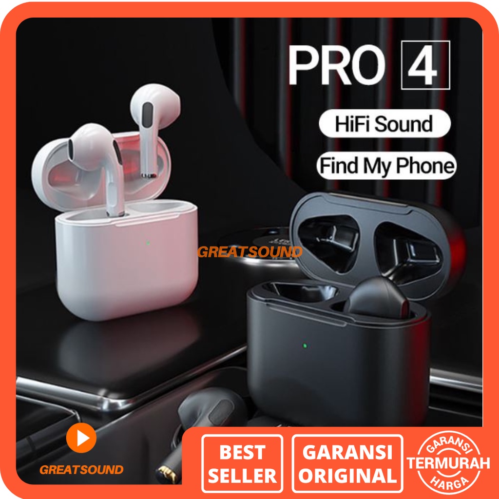 Jual Earphone Bluetooth TWS Pro 5 TWS Pro 4 TWS Bluetooth Headshet ...