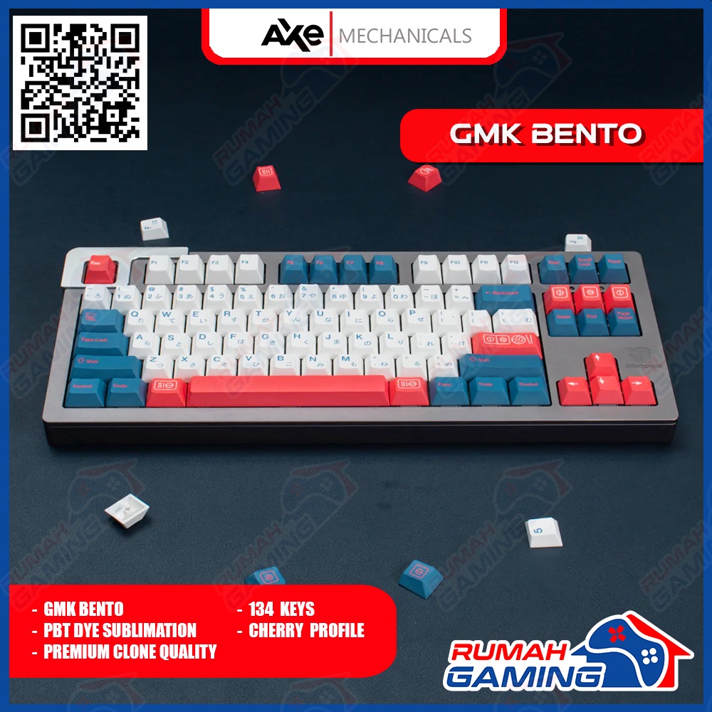 Jual KEYCAP - KEYCAPS - CHERRY - GMK BENTO - PBT - DYE SUB | Shopee ...