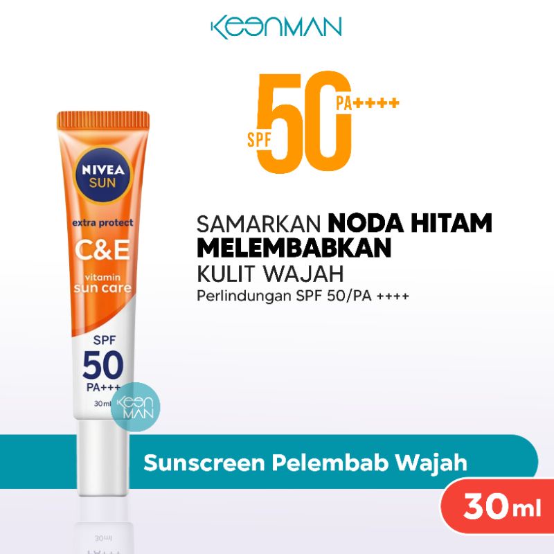 Jual Nivea Sun Extra Protect C&E SPF 50 PA+++ 30ml - Serum Sunblock ...