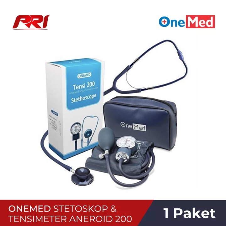 Jual Onemed Tensimeter Aneroid 200 dan Stetoskop | Shopee Indonesia