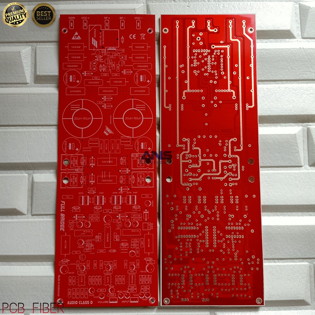 Jual PCB CLASS-D FULLBRIDGE 4 FET | Shopee Indonesia