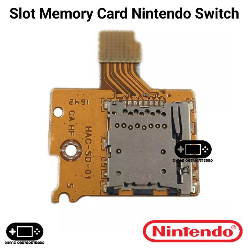 Jual Slot Memory Card Nintendo Switch Micro SD MC TF V1 V2 | Shopee ...