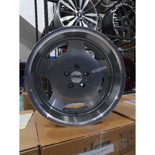 Jual pelek mobil ring 18 velg mobil lubang baut 5 velg mobil mercy vw ...