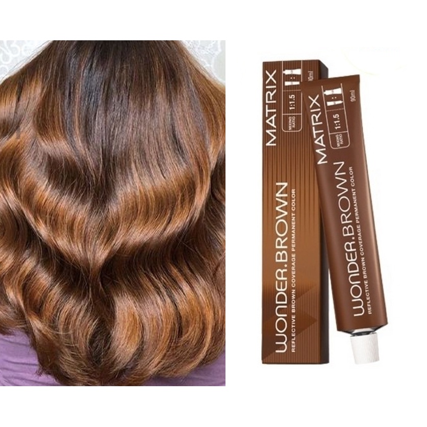 Jual Matrix Hair Color Wonder Brown 90ml 5G | Shopee Indonesia