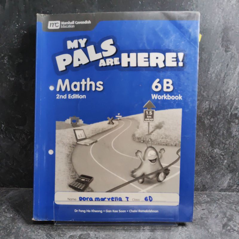 Jual Buku My Pals Are Here! Maths 2nd Edition kelas 6A, 6B, VI, SD ...