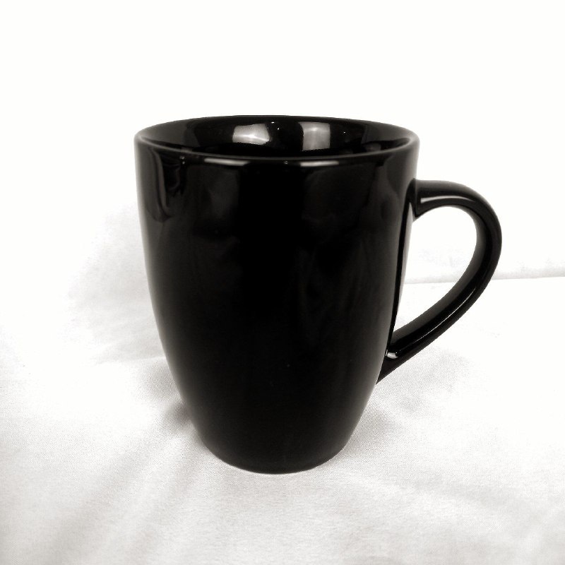 Jual MUG/ GELAS/CANGKIR KERAMIK COREL HITAM | Shopee Indonesia