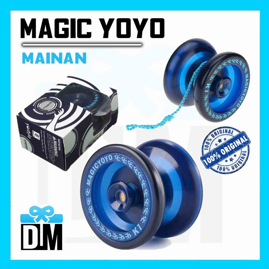 Jual Magic Yoyo Game Yo yo Mainan Gasing Putar Classic Yoyo Metallic | Shopee Indonesia