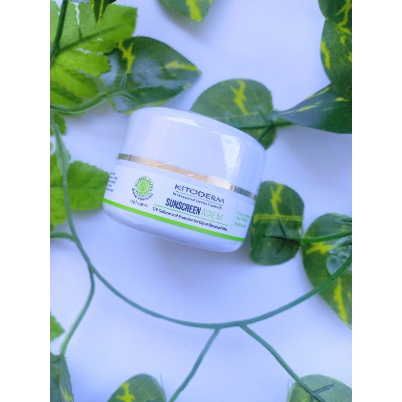 Jual kitoderm sunscreen acne N4 | Shopee Indonesia