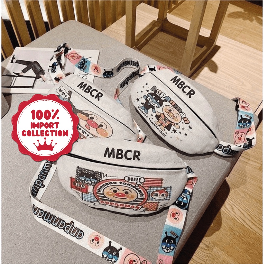 Jual MBCR Tas Selempang Waist Bag Wanita Remaja Canvas Cute Korean Style By Chikoisme NR ...