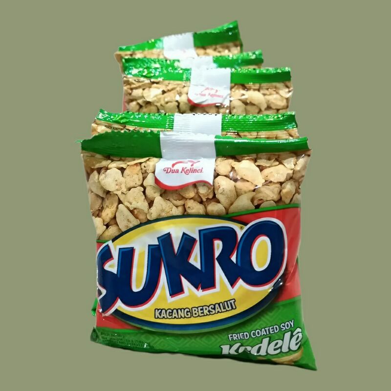 Jual Kacang Sukro DK Sachet Kedele Dua Kelinci Kedelai 1 Renceng isi 10 ...