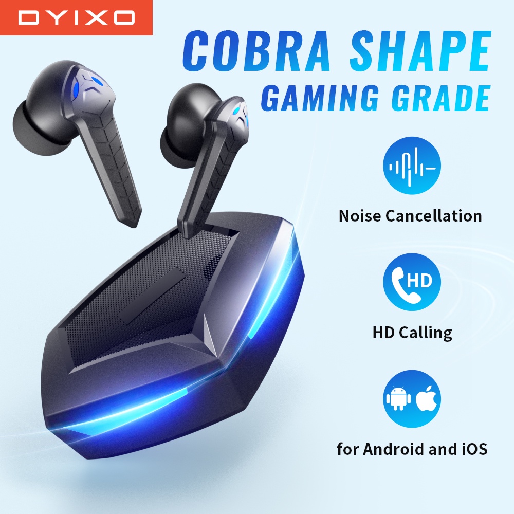 Jual TWS Bluetooth Earphones gaming full bass headset wireless touch ...