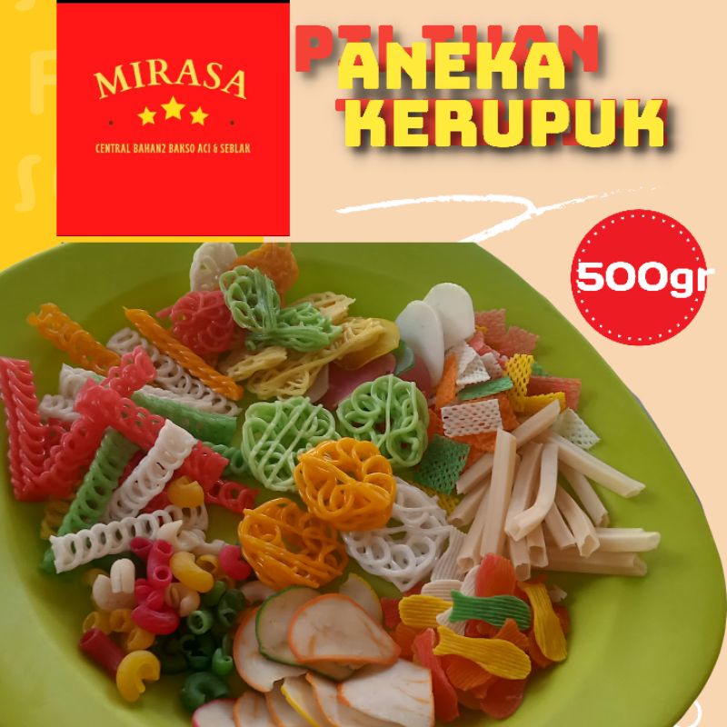 Jual ANEKA BAHAN KERUPUK SEBLAK 1KG | Shopee Indonesia