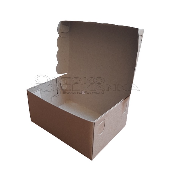 Jual Kardus Snack Kraft Coklat Polos R3 Pack isi 50 | Shopee Indonesia