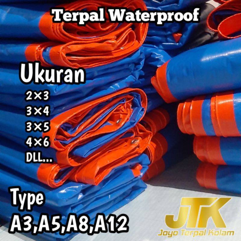 Jual COSTOM Terpal waterproof custom lembaran a3 a5 a8 a12 SNI tebal ...