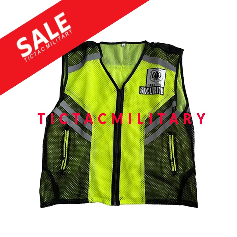 Jual Rompi Satpam Jaring Kombinasi Jaring rompi Bahan Taslan | Shopee ...