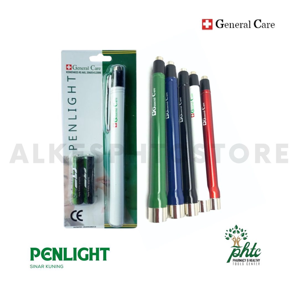 Jual GENERAL CARE Pen Light l Pulpen Senter GC / Penlight | Shopee Indonesia