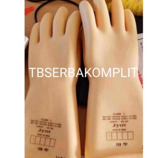 Jual Sarung Tangan Listrik Tahan Listrik 30Kv Insulated Electrician Glove | Shopee Indonesia