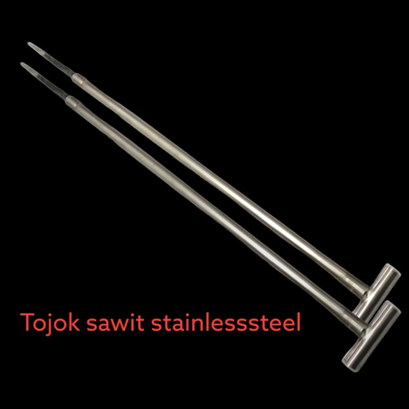 Jual TOJOK SAWIT STAINLESS STILL MATA BAJA PER ALAT PENGANGKAT BUAH SAWIT | Shopee Indonesia