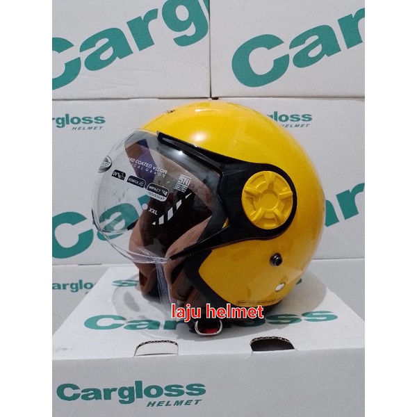 Jual helm Cargloss YRH hijab kuning | Shopee Indonesia