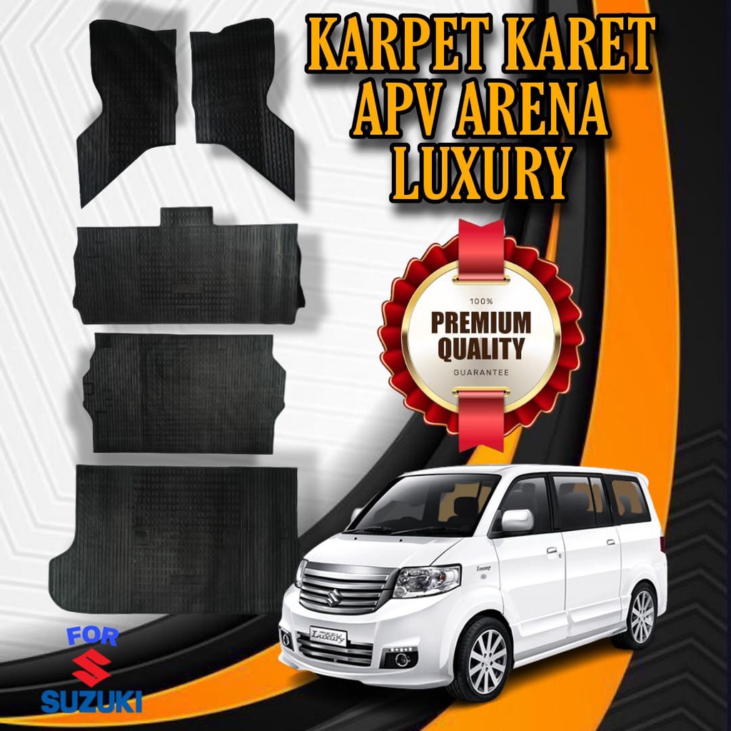 Jual KARPET KARET SUZUKI APV ARENA LUXURY FULLSET SAMPAI BAGASI | Shopee Indonesia