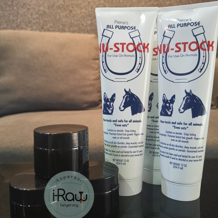 Jual NU-STOCK CREAM - REPACK 50GR - FOR ANIMALS (HORSES, CATS, DOGS ...