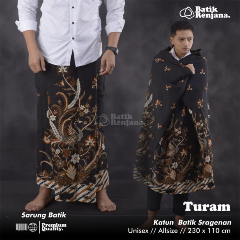 Jual sarung batik TURAM | Shopee Indonesia