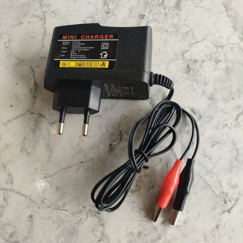 Jual Adaptor Cas Aki Motor & Mobil Daya 12Volt | Shopee Indonesia