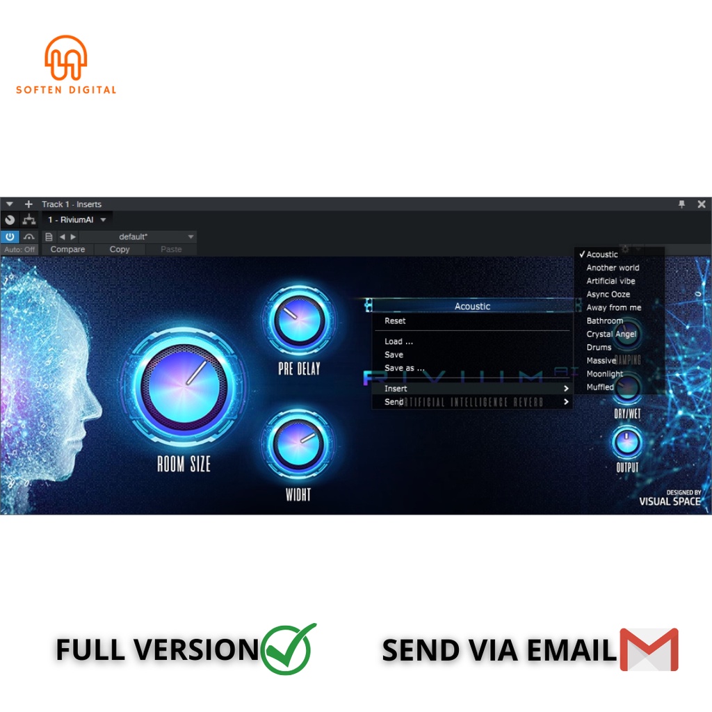 Jual Rivium Software – RiviumAI 2 VST Plugin the best reverb based on ...