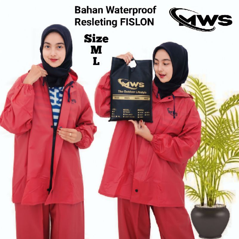 Jual Jas Hujan Setelan RAINCOAT uk M L XL XXL Mantel Jaket berkewalitas pria dan wanita By MWS ...